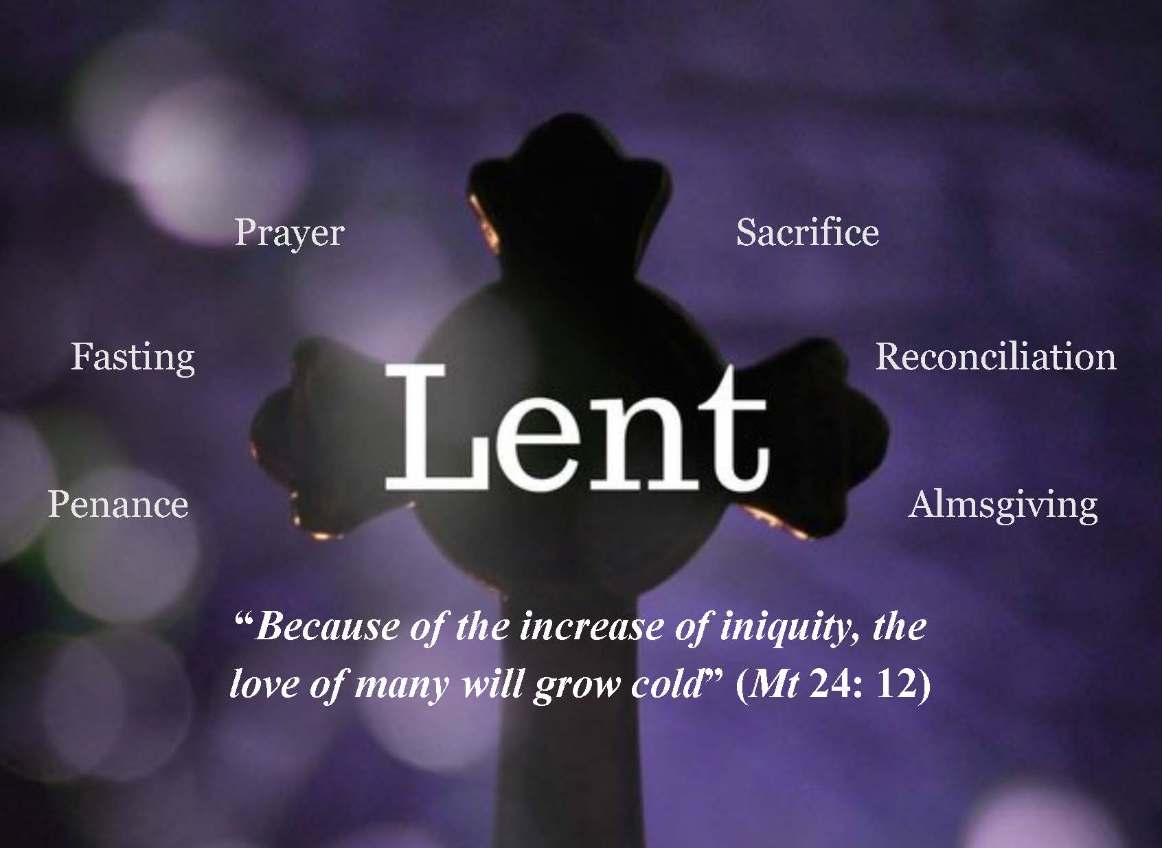 Lent 2024 Begins And Ends - Elle Melony Lent 2024 Begins And Ends - Elle Melony